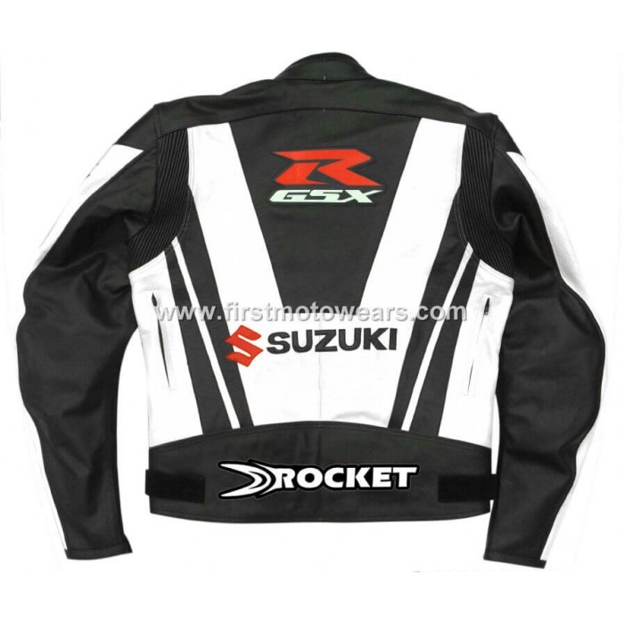 Suzuki GSXR YOSHIMURA Leather Racing Jacket